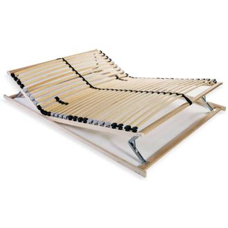 vidaXL Lattenrost mit 28 Latten 7 Zonen 100x200 cm Vidaxl