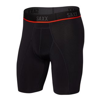 SAXX Underwear Co. Saxx Mens Underwear Unterw&auml;sche Herren Boxershorts mit langem Bein - Kinetic Leichtes Kompressions Mesh Herrenunterhosen mit integrierter Pouch TM Unt