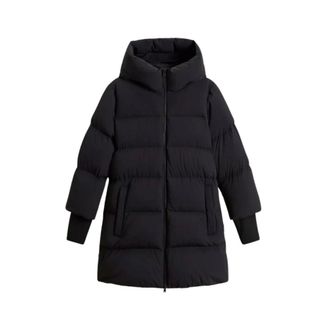 Woolrich Femme, Manteaux, Noir, Taille: 38 FR Cloud Madison Coat