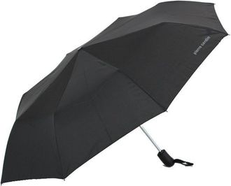 Pierre Cardin Herren Schirm Noir Easymatic ALUPLA