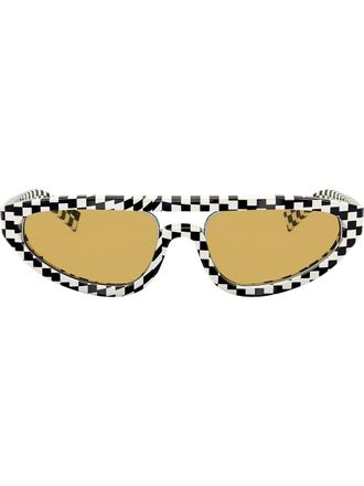 Alain Mikli Cat-Eye-Pilotenbrille - Schwarz
