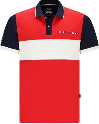 Hajo Poloshirt Pikee-Poloshirt mit Fl&auml;chenteiler im Vorderteil - stay fresh-Qualit&auml;t