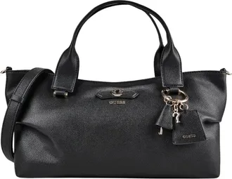 Guess Suzy 3 Compartment Satchel - - Bags - Damen - Schwarzk - ONE SIZE