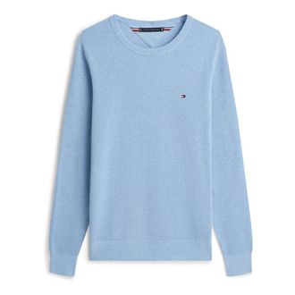 Tommy Hilfiger Rundhals-Strickware - - Knitwear - Herren - Blau - M