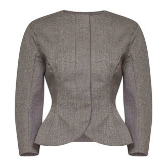 Jacquemus Ma&szlig;geschneiderte Jacke - - Jackets - Damen - Braun - XS
