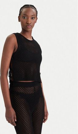 Guess Top E6GR01 Z5632 Schwarz Regular Fit