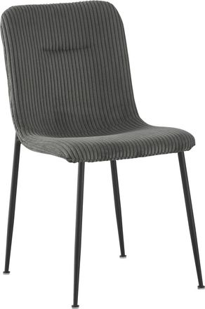 Xora Stuhl, Grau, Metall, Textil, Rundrohr, 43x83x56 cm, Stoffauswahl, Esszimmer, St&uuml;hle, Esszimmerst&uuml;hle, Vierfu&szlig;st&uuml;hle