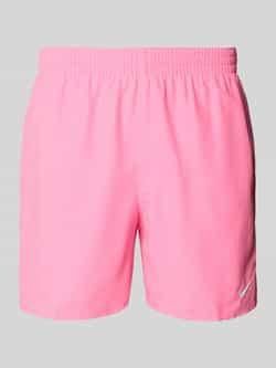 Nike Badeshorts mit Logo-Stitching und Eingrifftaschen