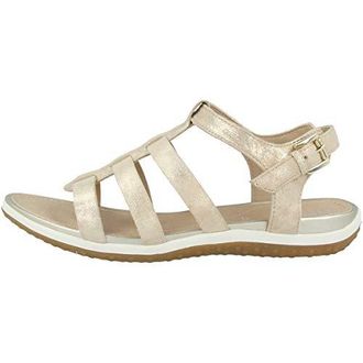 Geox Femme D Sandal Vega A Sandales, Sand, 37 EU