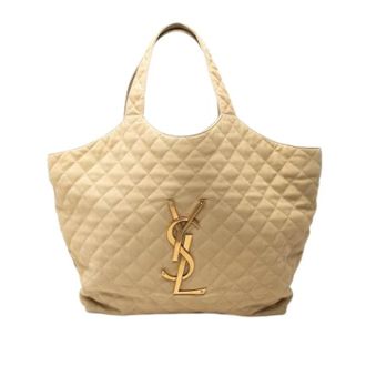 Saint Laurent Pre-owned Icare Shopping Tote - - Pre-owned - Damen - Beige - ONE SIZE
