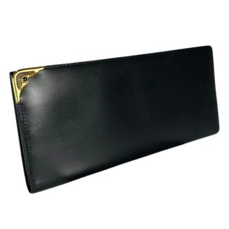 Cartier Portefeuille long Pre-owned (bi-pli) - Homme - Pre-owned - Noir - Taille: ONE Size