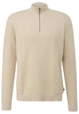 QS by s.Oliver Herren 2171783 Troyer Pullover, Brown, L