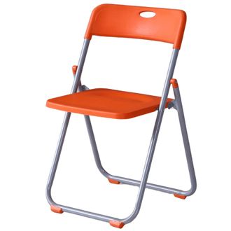 Generic Klapphocker Faltbar Klappst&uuml;hle Aus Kunststoff Tragbare B&uuml;rostuhl Metallgestell Aus Stahl 120 KG Hocker Klappbar f&uuml;r K&uuml;che, Esszimmer, Innen- und Au&szlig;e