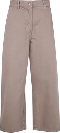 STUDIO NICHOLSON Femme, Jeans, Rose, Taille: 36 FR Chalco Wide Crop Pant