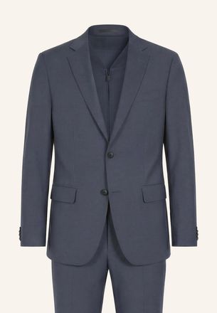 HUGO BOSS Business Anzug P-Huge-3pcs-Wg-261 Slim Fit blau