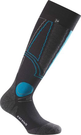 Rohner Herren Socke Snow Sport Carving l/r, Ocean, 42-44, 72_0083_Ocean