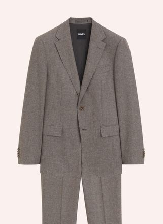 HUGO BOSS Anzug H-Huge-2pcs-263 Slim Fit braun