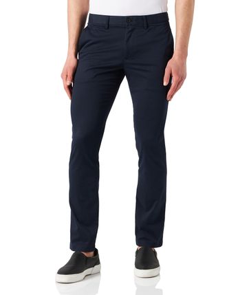 Tommy Hilfiger Herren 1985 Bleecker Slim Flex Chino Hose, Desert Sky, 30W / 34L EU