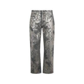 Roberto Cavalli Monogram Hosen - - Jeans - Herren - Schwarzk - W30