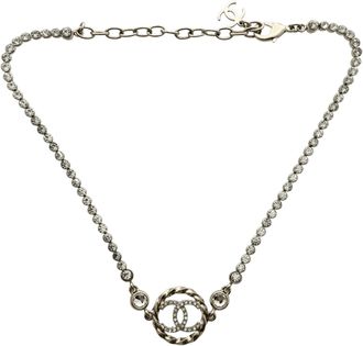 Chanel Halskette - Chanel CC Choker Necklace Gold - Gr. unisize - in Gold - für Damen
