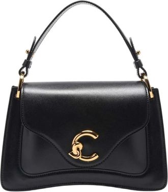 Coccinelle Femme, Sacs, Noir, Taille: ONE Size C-Me Calf Cocker Small