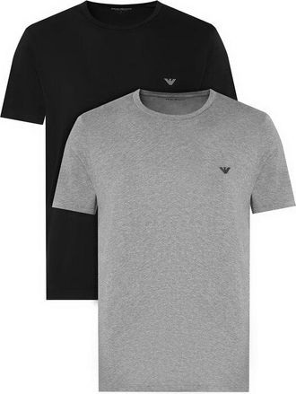 Emporio Armani T-Shirt-Set EM000391 AF25017 M8014 Bunt Slim Fit