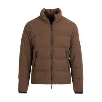 Afterlabel Livignon 081 Steppjacke - - Jackets - Herren - Braun - XL