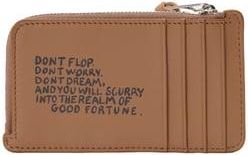 Loewe x Louis Wain - Porte-cartes et monnaie Cats en cuir de veau classique