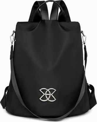 Generic Sac &agrave; dos antivol Handbag, sac &agrave; dos d&eacute;contract&eacute; pour femme, sac &agrave; bandouli&egrave;re pour filles, sac de voyage l&eacute;ger, sac d&eacute;cole, sac &agrave; dos antivol pour ca
