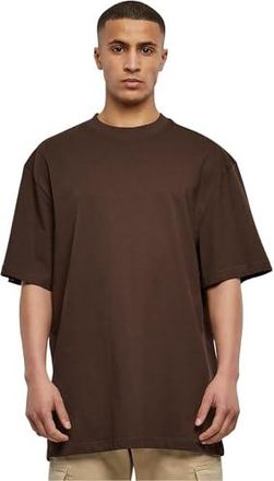 Urban Classics Homme Basic Crew Neck Tall Tee T shirt, Marron, 3XL Grande taille EU