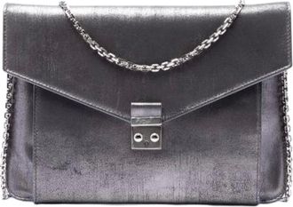 Dior Pre-owned Vintage Sac bandouli&egrave;re - Femme - Pre-owned - Gris - Taille: ONE Size