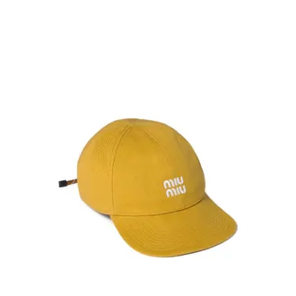Miu Miu Denim Baseball Cap
