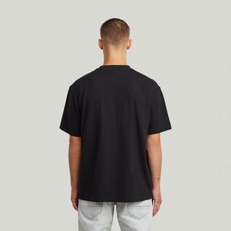 G-Star T-Shirt Relaxed Base Baumwolljersey mit Rundhals