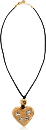 Jacquemus Femme, Accessoires, Jaune, Taille: ONE Size Collier Coeur