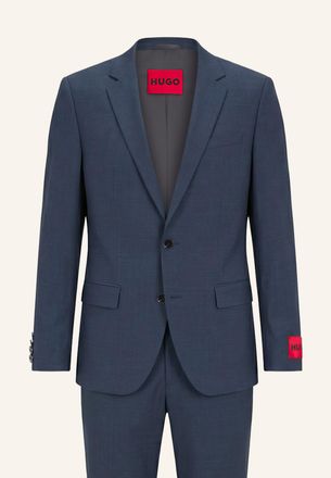 HUGO BOSS Hugo Anzug Henry/getlin232x Slim Fit blau