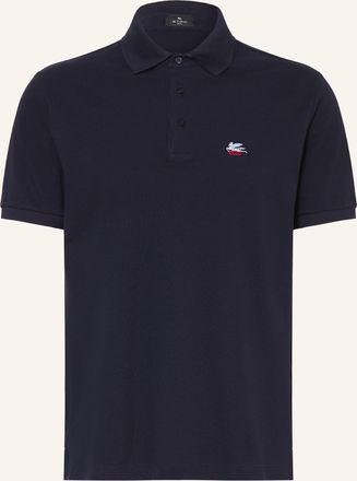 Etro Etro Piqu&eacute;-Poloshirt blau