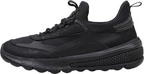 Geox Femme D Spherica Actif Basket, Noir, 40 EU