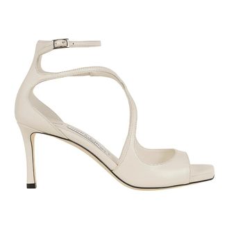 Jimmy Choo London Femme, Chaussures, Blanc, Taille: 40 EU Azia 75 Sandales