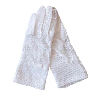 Generic Gants de protection solaire d&eacute;t&eacute; pour femmes, blanc, 85