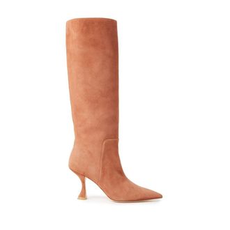 Stuart Weitzman Xcurve 85 Slouch Stiefel - - Shoes - Damen - Braun - 40 1/2 EU