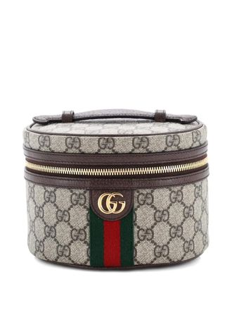 Gucci mini pochette Ophidia &agrave; motif GG - Marron