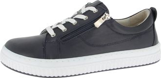Andrea Conti Damen Low Top Sneaker, d.blau, 37 EU