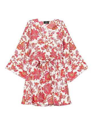 Etro Robe Au Genou - Rouge
