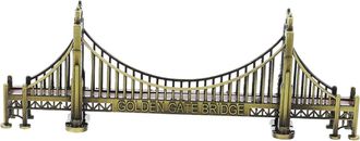 Valiclud Gate Bridge Modell Brücken Skulptur Aus Heimdekoration Schreibtisch Ornament Brücken Modell Handwerk