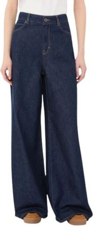 Max Mara Femme, Jeans, Bleu, Taille: 36 FR Vega Wide Leg Jeans