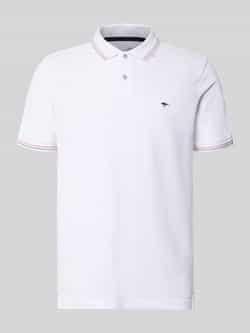 Fynch-Hatton Regular Fit Poloshirt mit Label-Stitching