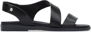 Pikolinos Sandales Plates en Cuir Formentera pour Femme Color Black
