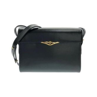 Cartier Sac bandouli&egrave;re en cuir S DE Cartier Pre-owned - Femme - Pre-owned - Bleu - Taille: ONE Size