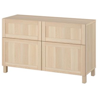 IKEA BEST&Aring; Aufbewkomb.+T&uuml;ren/Schubladen