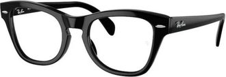 Ray-Ban unisex, Accessoires, Noir, Taille: 50 MM Rx0707V 2000 Optical Frame